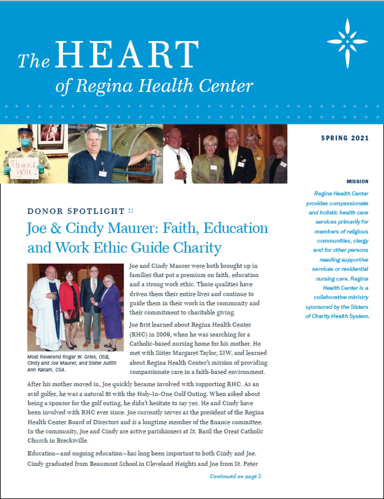 Newsletter | Regina Health Center